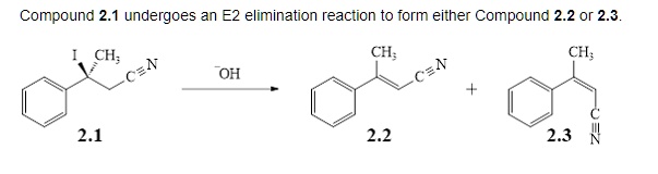 a draw the mechanism of the reaction for the formation of the major ...