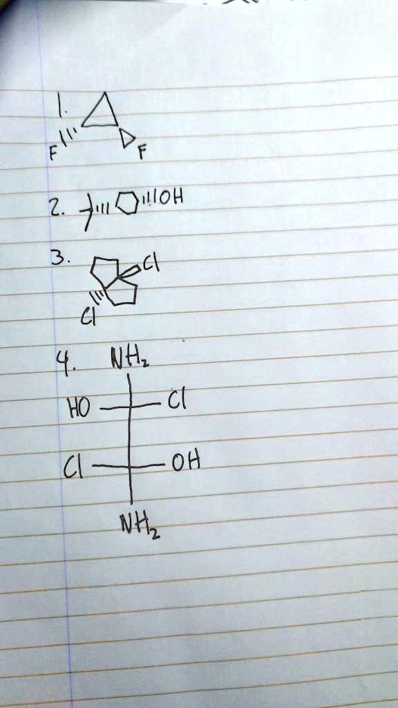 Solved For The Following Molecules Identify The Elements Of Symmetry Present Plane Of