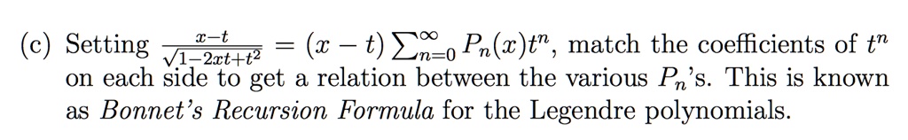 Solved C Setting I T C T Co0 X Pnst Match The Coefficients 1566