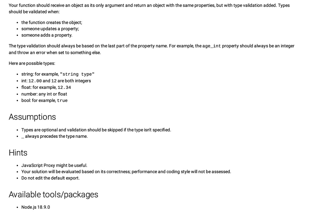 Solved Javascript Your Function Should Receive An Object As Its Only Argument And Return An 4277