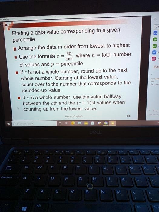 VIDEO solution: Finding a data value corresponding to a given ... VIDEO solution: Finding a data value corresponding to a given ...