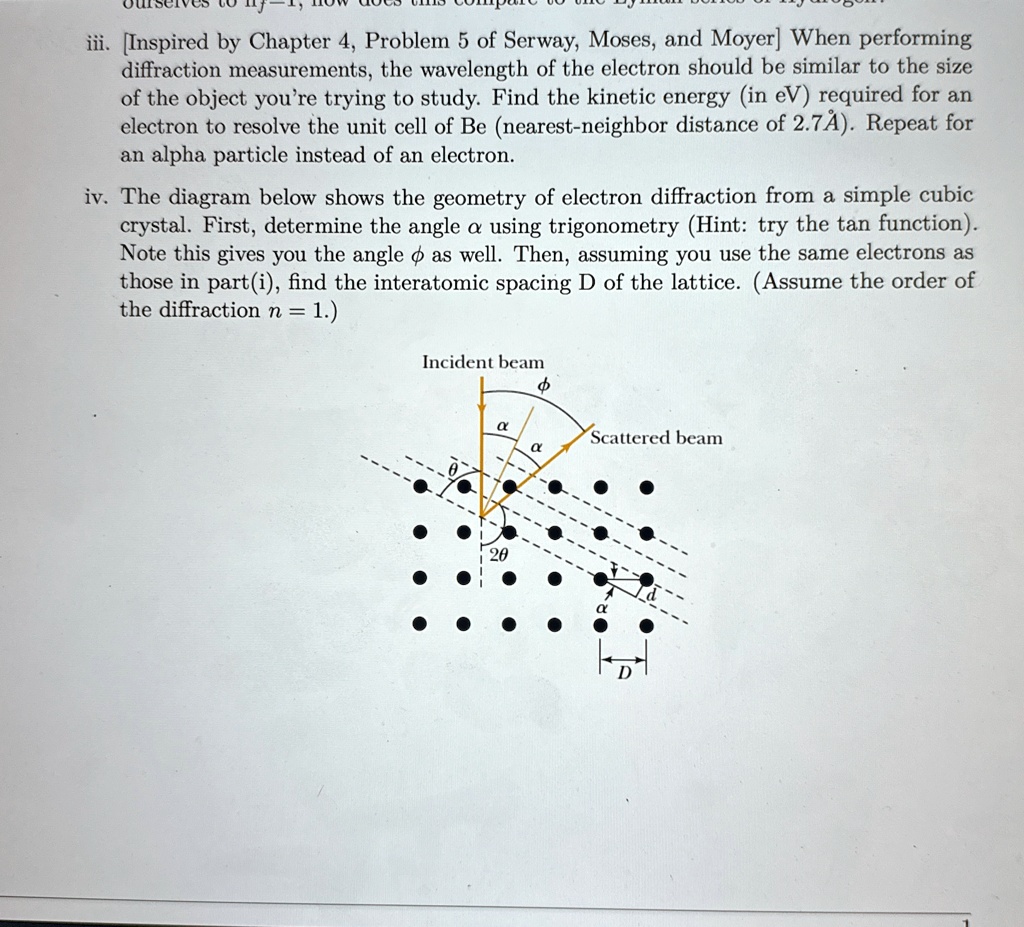 iii inspired by chapter 4 problem 5 of serway moses and moyer when performing diffraction ...