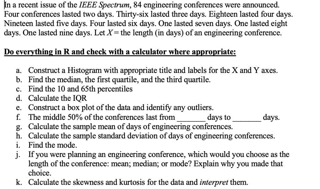 In a recent issue of the IEEE Spectrum, 84 engineering conferences were ...