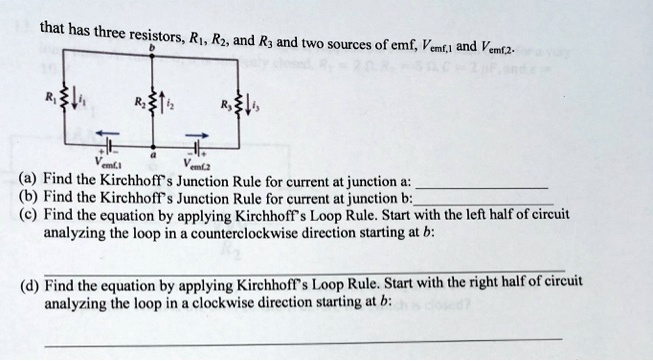That has three resistors, R1, R2, and R3 and two sources of...