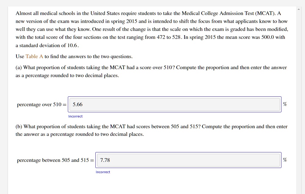 Almost all medical schools in the United States require students t0 ...
