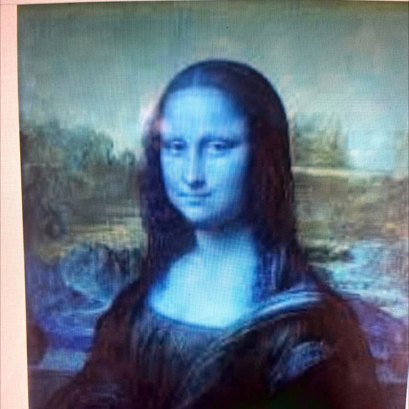 SOLVED: 'In real life, the Mona Lisa measures 2 1/2 feet by 1 3/4 feet ...