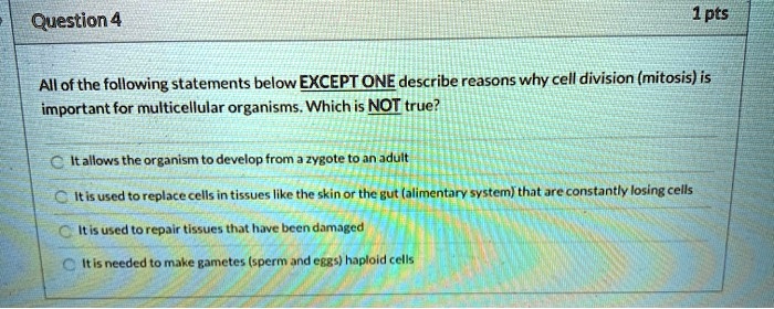 Solved All Of The Following Statements Below Except One Describe