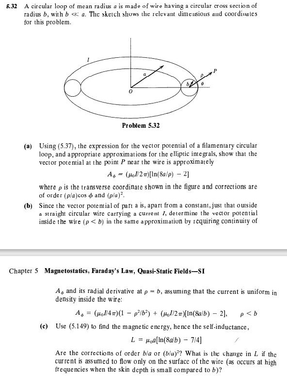 source classical electrodynamics by jackson chapter 5 532a circular ...