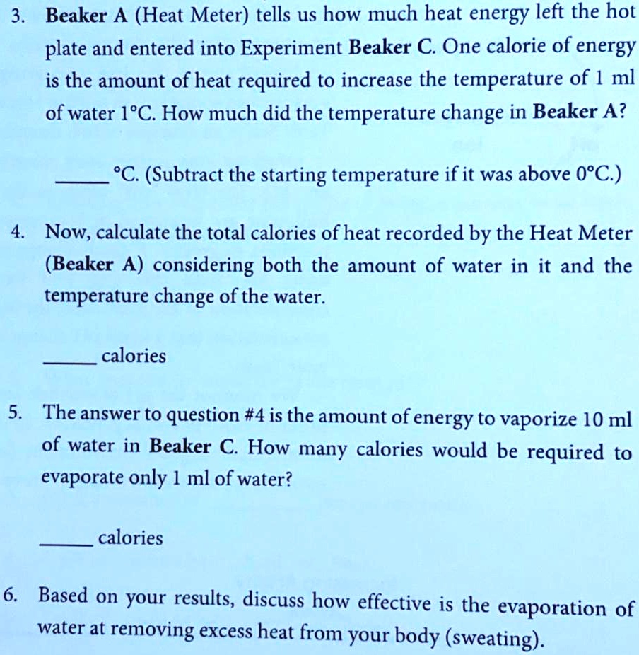 [GET ANSWER] 3 beaker a heat meter tells us how much heat energy left ...