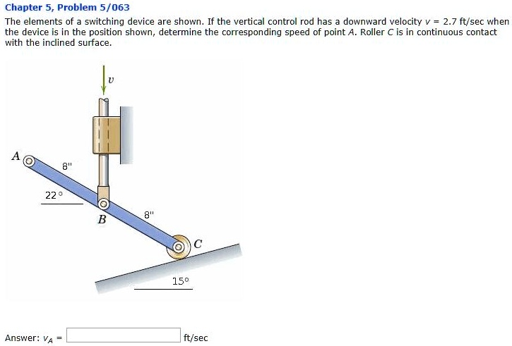 Chapter 5, Problem 5/063 The elements of a switching device are shown ...