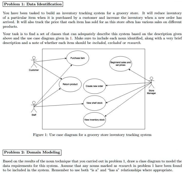 SOLVED: Problem 1: Data Identification You have been tasked to build an ...