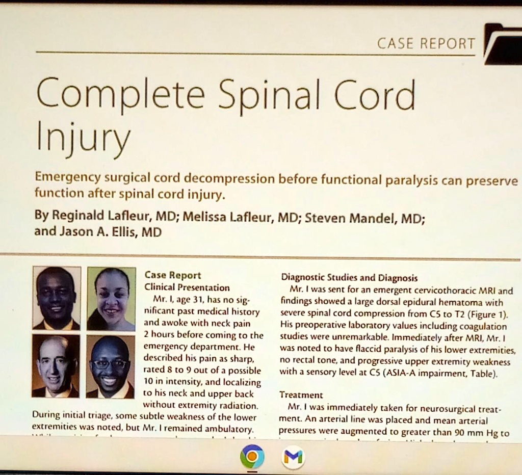 SOLVED: ensure adequate spinal cord perfusion. A C5-T2 laminectomy was ...