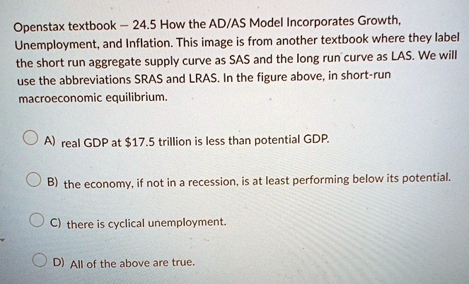 Openstax textbook - 24.5 How the AD/AS Model Incorporates Growth ...