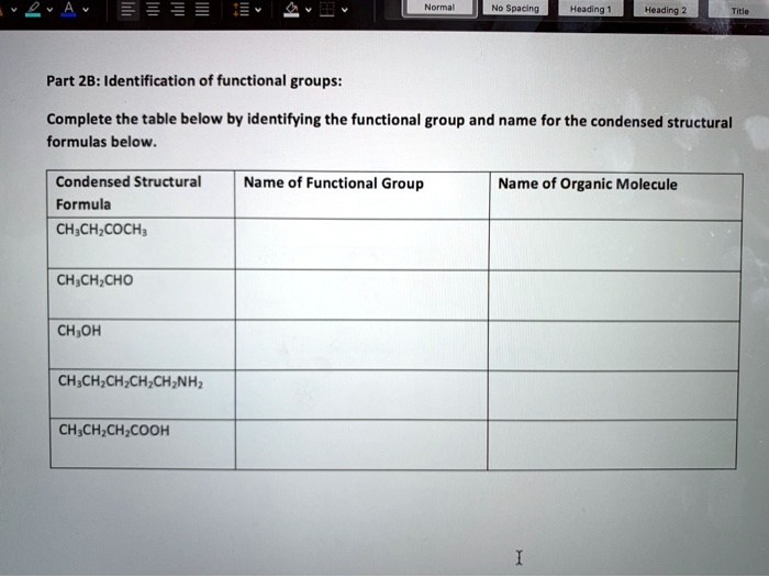 SOLVED: 2* A " 433a I Heading Spacina Huadino Part ZB: Identification ...