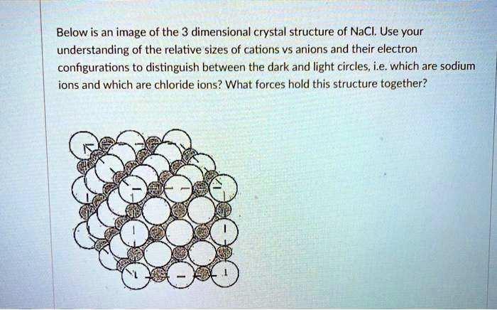 [GET ANSWER] below is an image of the 3 dimensional crystal structure ...
