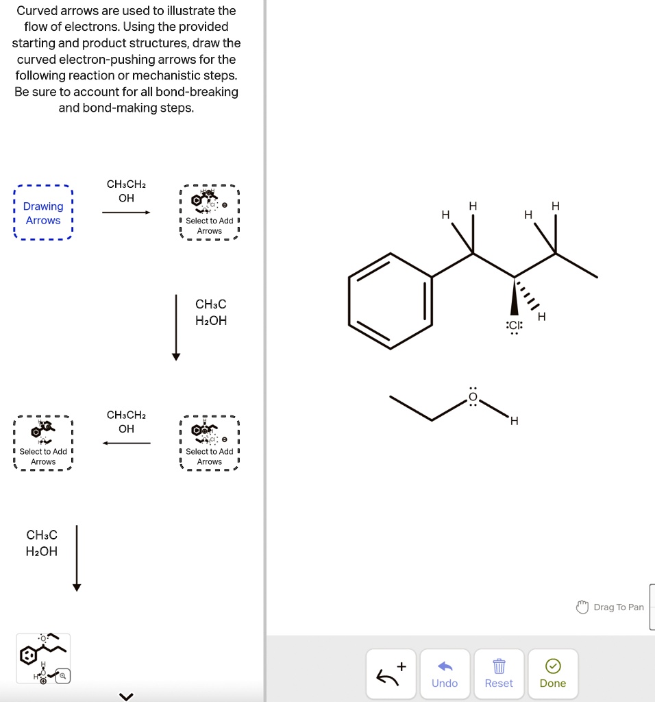 SOLVED: Texts: Curved arrows are used to illustrate the flow of ...