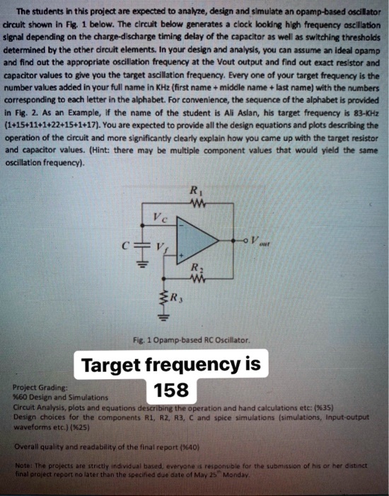 the students in this project are expected to analyzedesign and simulate ...