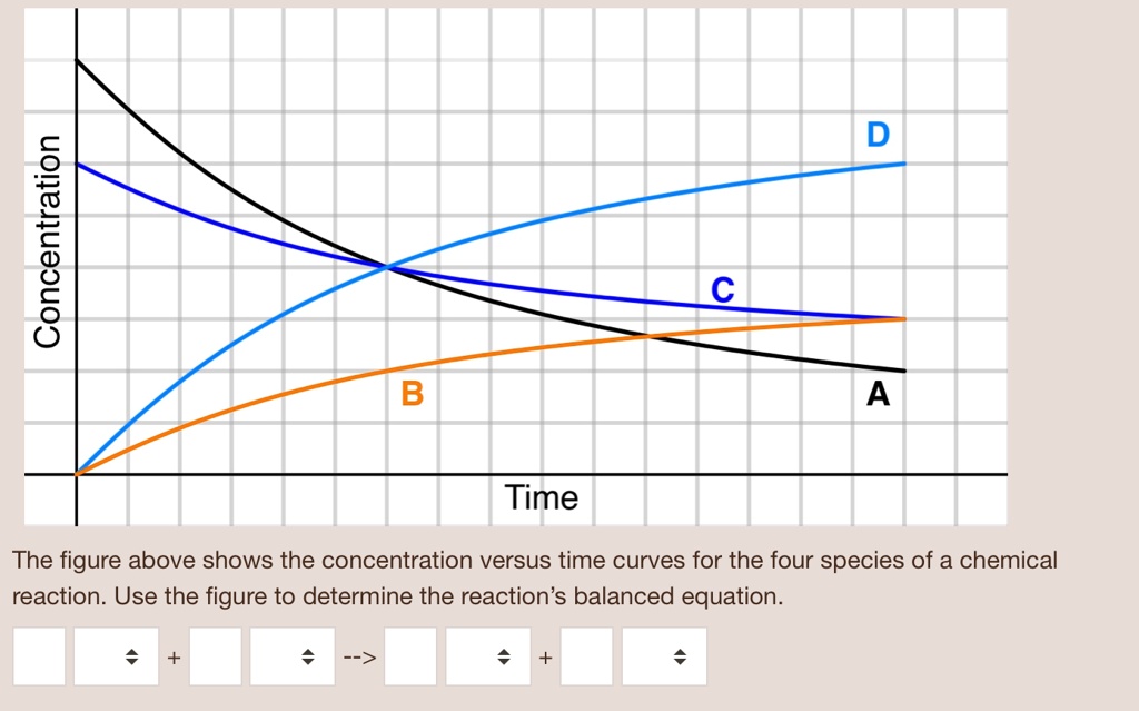 SOLVED:D Concentration 0 B A Time The figure above shows the ...