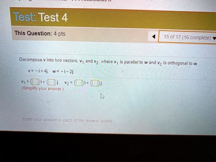SOLVED: Test: Test 4 This Question: 4 pts 115 0f417 (16 complete ...