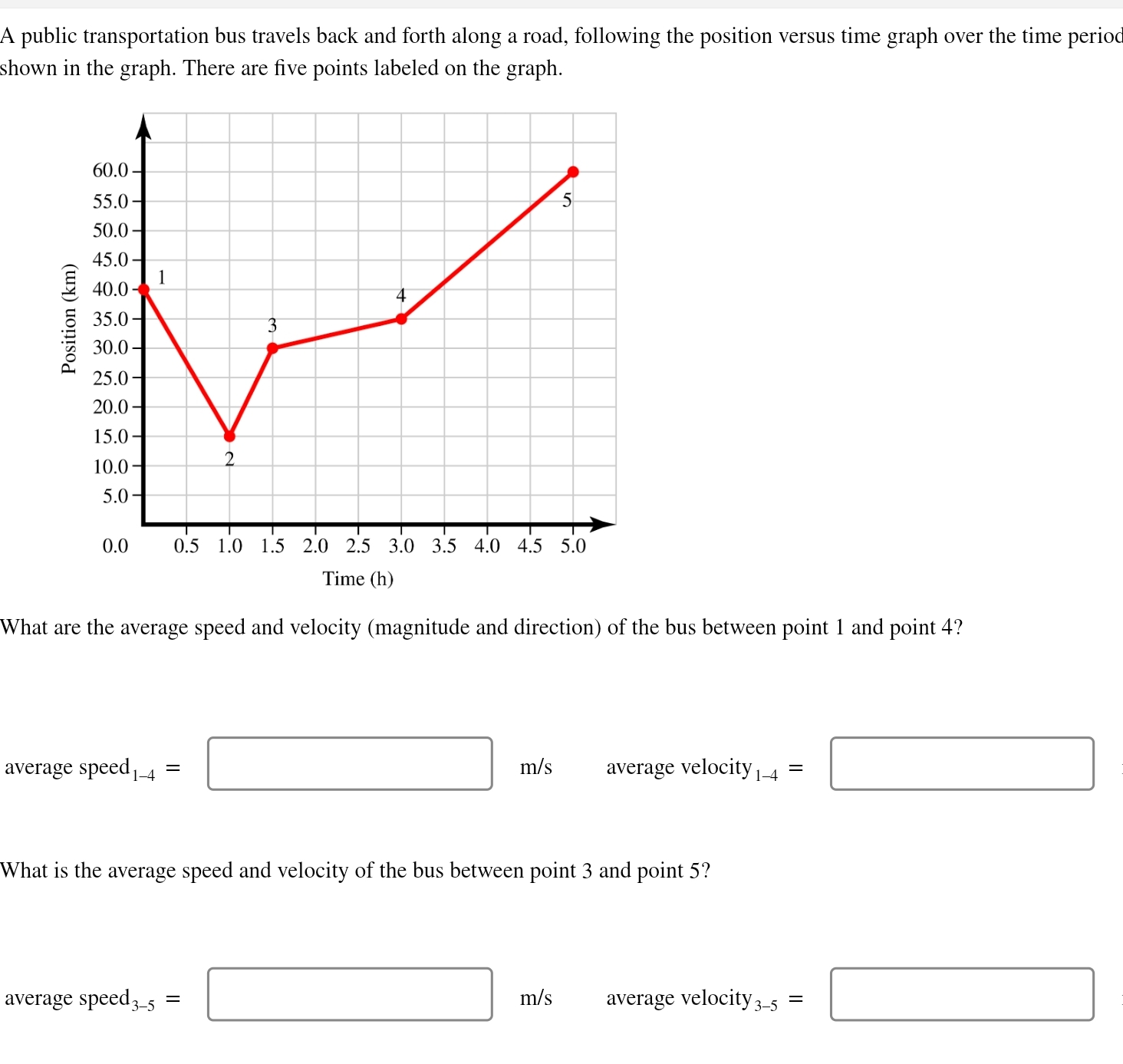 A public transportation bus travels back and forth along a road ...