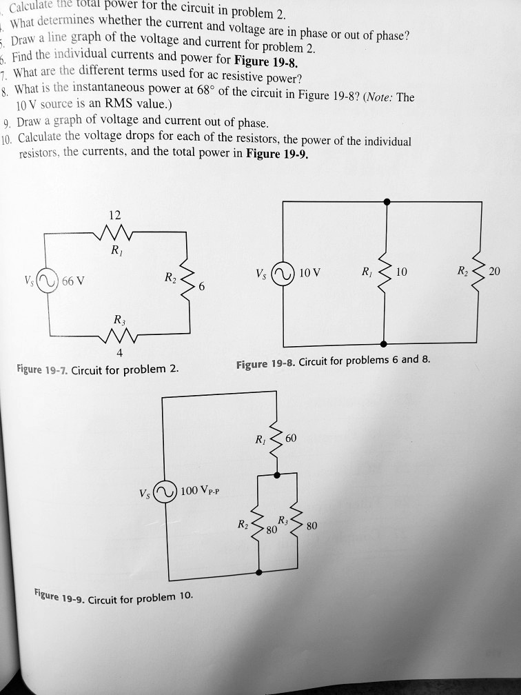 SOLVED: Calculate the total power for the circuit. What determines ...