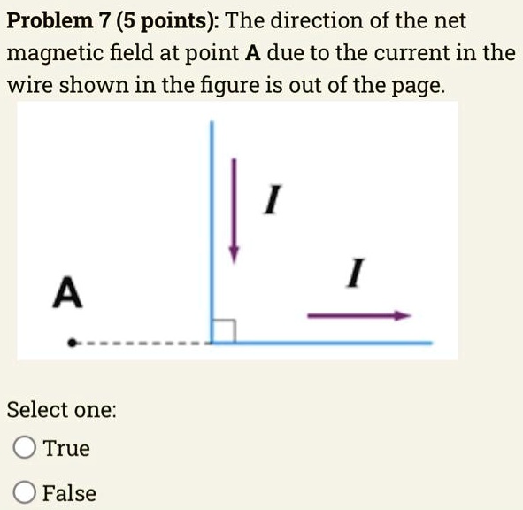 [GET ANSWER] Problem 7 (5 points): The direction of the net magnetic ...