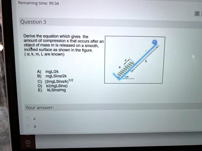 remaining time 9934 question 3 derive the equation which gives the ...