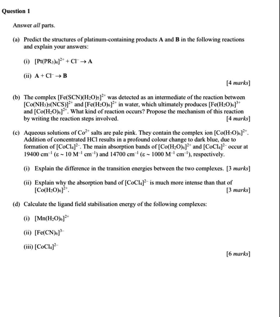 please answer all parts question 1 answer all parts a predict the ...