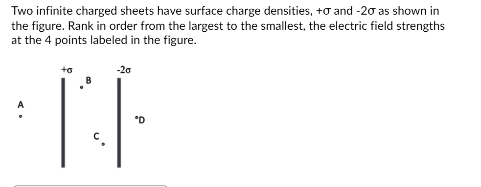 Two infinite charged sheets have surface charge densities, +0 and 20 as ...