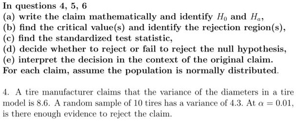 SOLVED: In questions 4, 5, 6 write the claim mathematically and ...