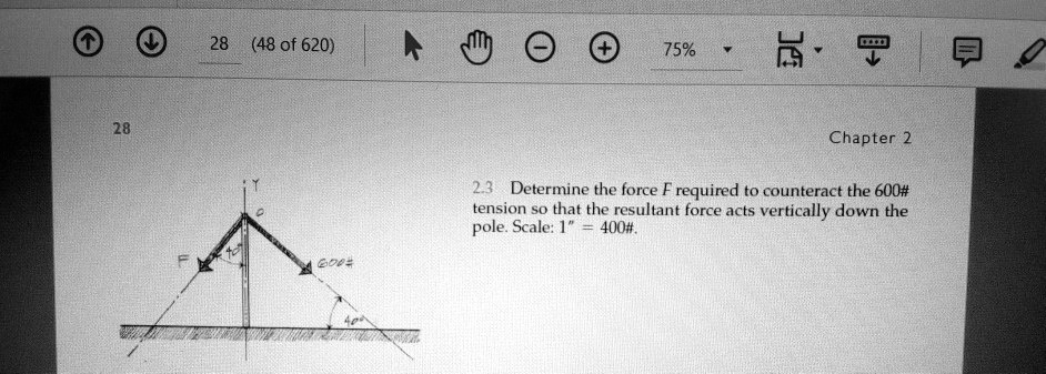 28 48 of 620 75 4 chapter 2 2 determine the force f required to ...
