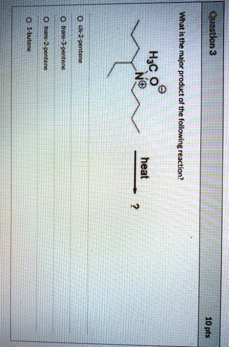 Solved 1 Butene Ih Rans L5 2 Jqueslon 3 2 02 0 What Is The Major