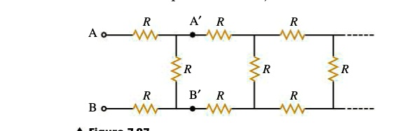 SOLVED: The assembly of resistors of equal value shown in figure 7.97 ...