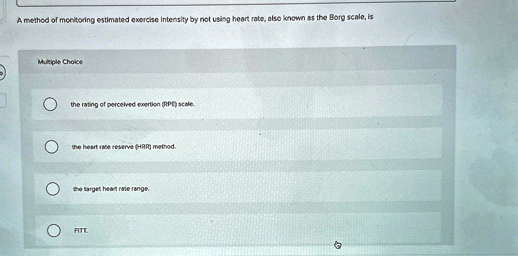 A method of monitoring estimated exercise intensity by not using heart ...