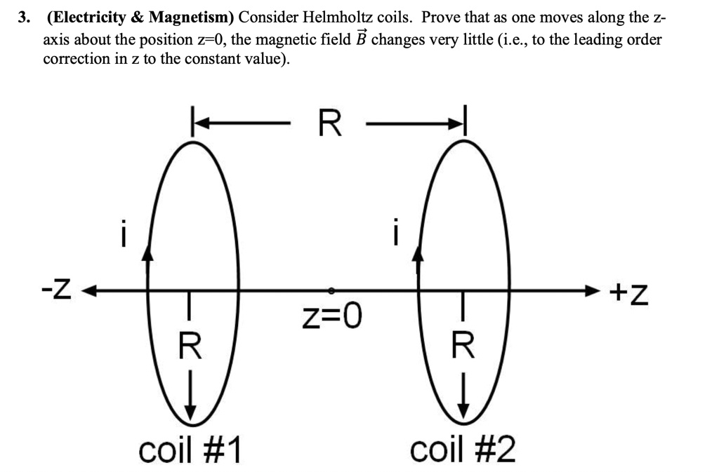 [GET ANSWER] 3. (Electricity Magnetism) Consider Helmholtz coils. Prove ...