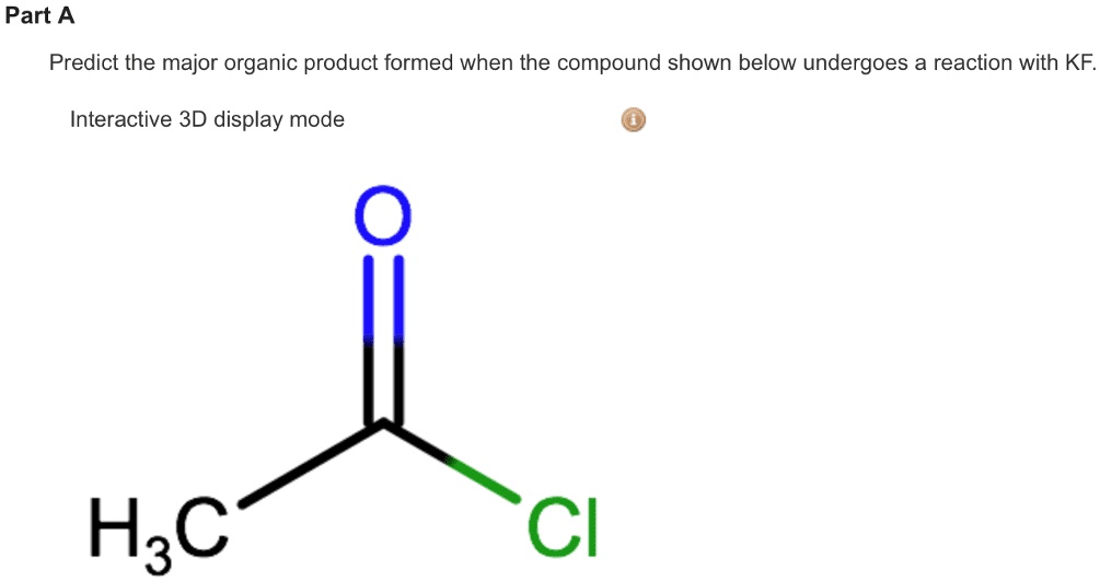 SOLVED: ' Predict the major organic product formed when the compound ...