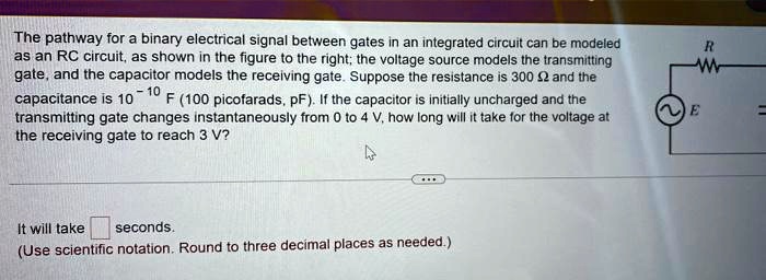 SOLVED: The pathway for binary electrical signal between gates an ...