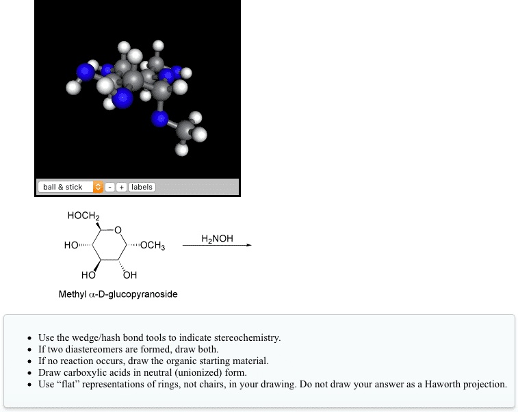 SOLVED: Use the wedge/hash bond tools to indicate stereochemistry. If ...