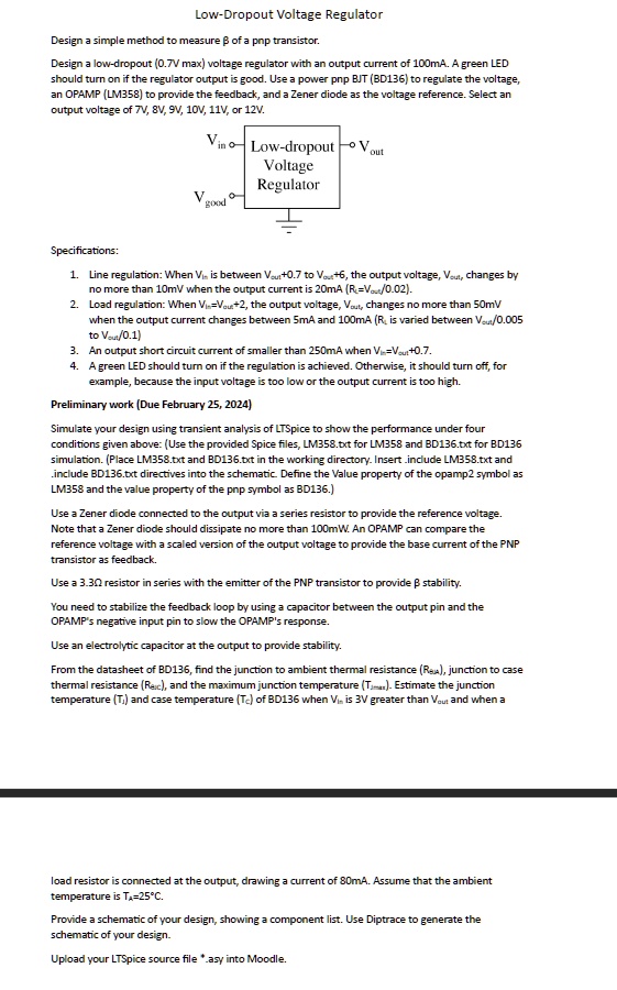 I WANT TO HAVE LTSPICE SCHEMATIC OF THE LAB. CAN ANYONE DESIGN THIS ...