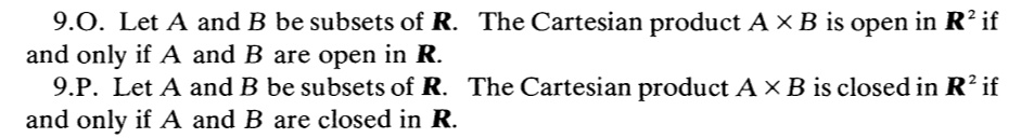 SOLVED: 9.0 Let A and B be subsets of R The Cartesian product A X B is ...