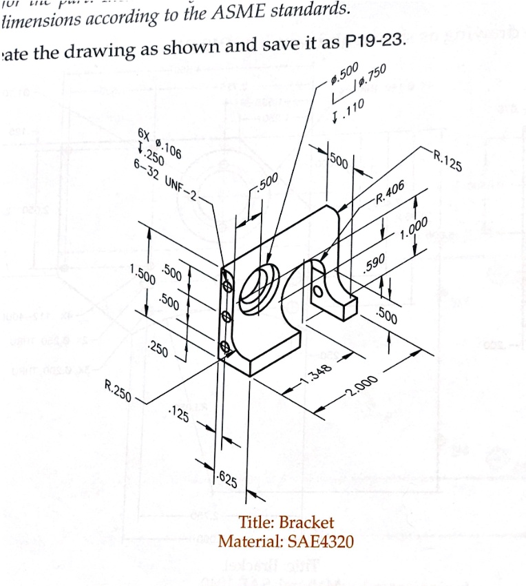 show the drawing orthographic and isometric views step be step with ...