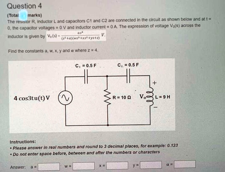 SOLVED: Texts: Need help badly, please show full workings step by step Question 4 (Total: marks ...