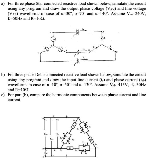 SOLVED: Please solve by steps. For a three-phase star-connected ... SOLVED: Please solve by steps. For a three-phase star-connected ...