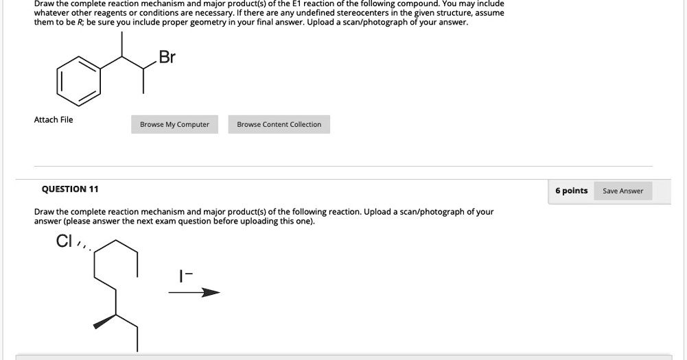 SOLVED: Draw the complete reaction mechanism and major product(s) of ... SOLVED: Draw the complete reaction mechanism and major product(s) of ...