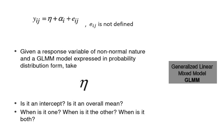 SOLVED: Yij =n+@i +eij eij is not defined Given a response variable of ...
