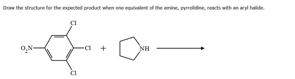 draw the structure for the expected product when one equivalent of the ...