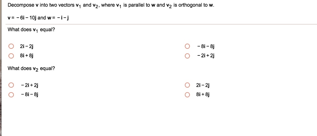 Decompose into two vectors V1 and V2' where V1 i… - SolvedLib