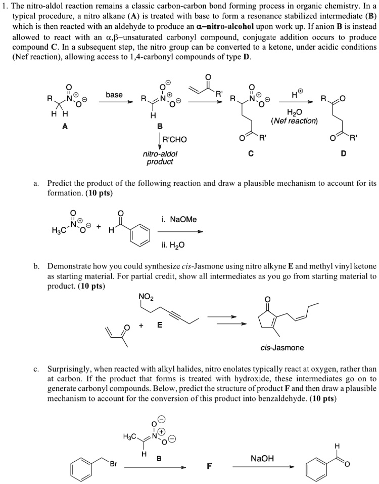 The nitro-aldol reaction remains a classic carbon-carbon bond forming ...