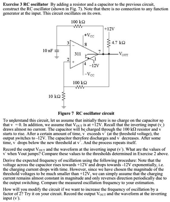 How to obtain the oscillation frequency of this circuit...