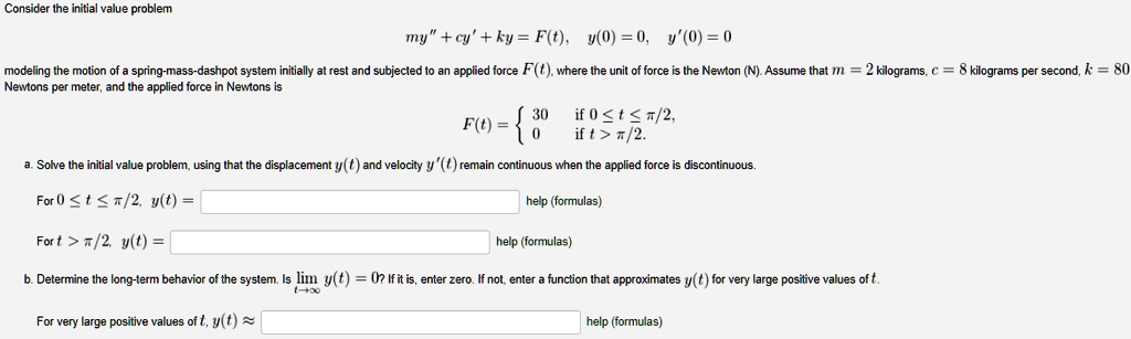SOLVED: I can get the Laplace function. I am having trouble converting it into what they want ...